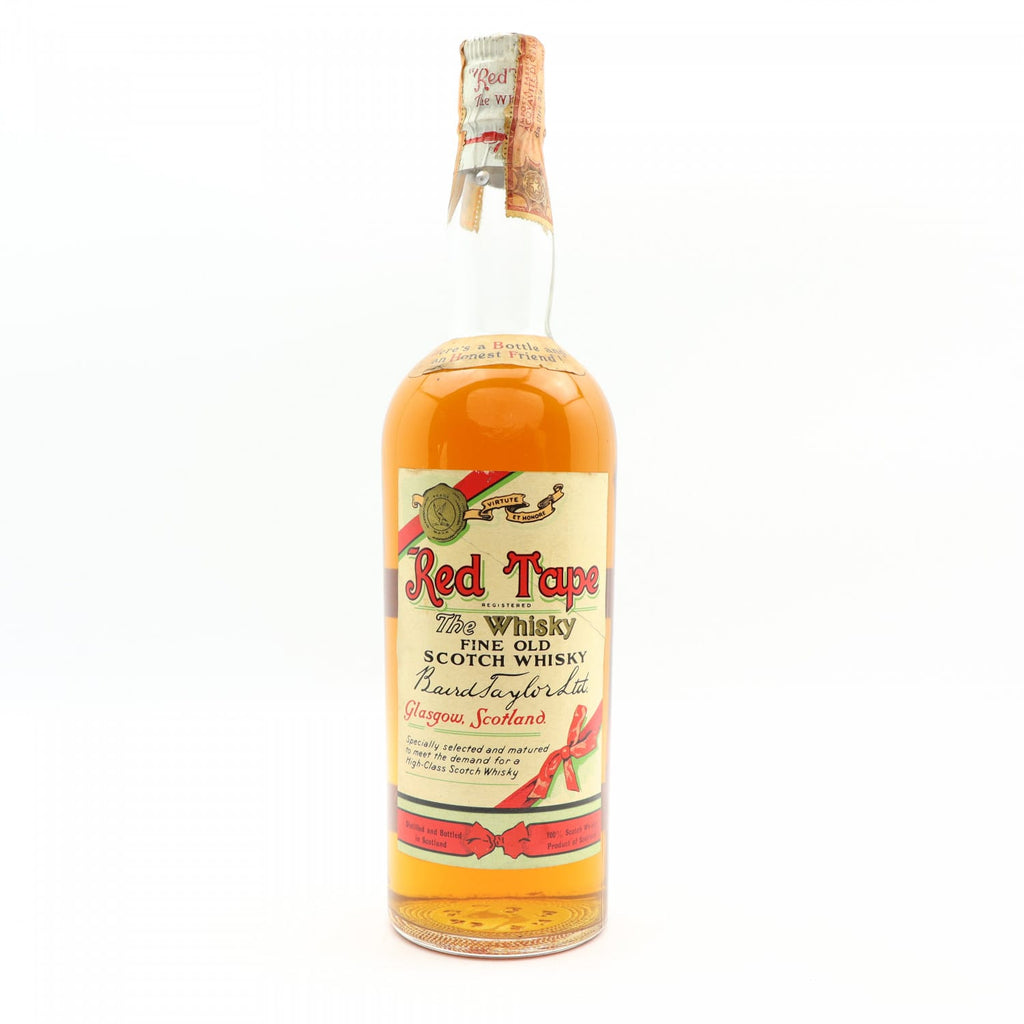 Red Tape The Whisky Fine Old Scotch Whisky 1960’s – MyWhiskyJourneys