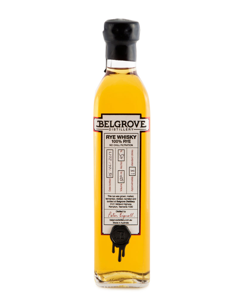 Belgrove 100% Rye Whisky 2017 - Historic – MyWhiskyJourneys